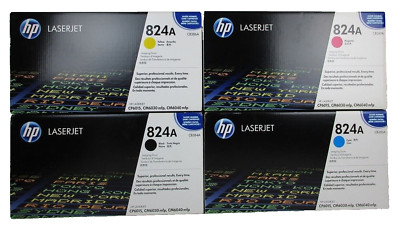 4 X Original Drum HP Color Laserjet CP6015 CM6030 CM6040/824A CB384A ...