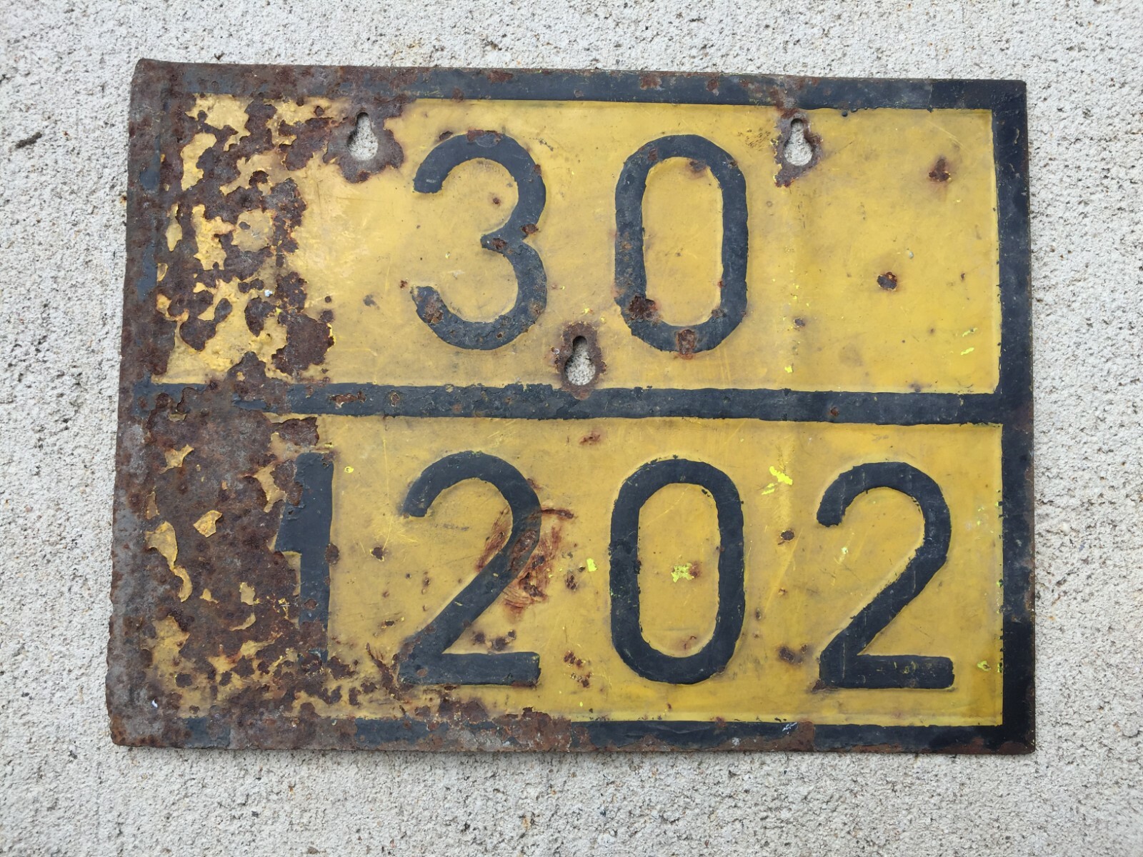 Truck ADR European hazard sign, highly flammable 30 gasoline 1202 | eBay