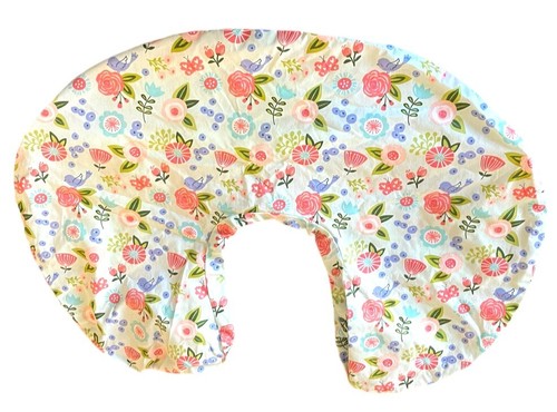 Boppy Cover Only Floral Flowers Baby Girl Slipcover Nursing Support No ...