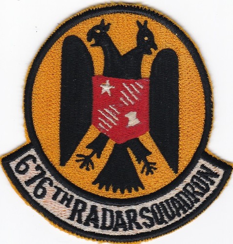 USAF 676th RADAR Squadron Patch Q-5 | eBay