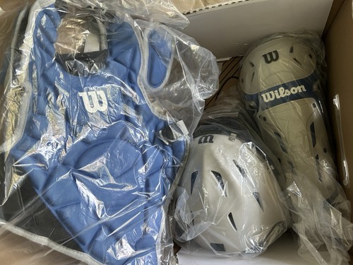 NEW Wilson EZ GEAR Catchers Kit Complete Set Size SMALL-MEDIUM YOUTH | eBay
