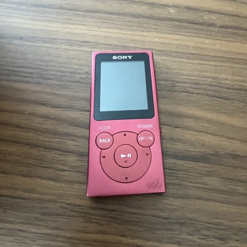 Sony Walkman NW-E394 Red 8GB Digital Music Player MP3 FM Radio Portable ...