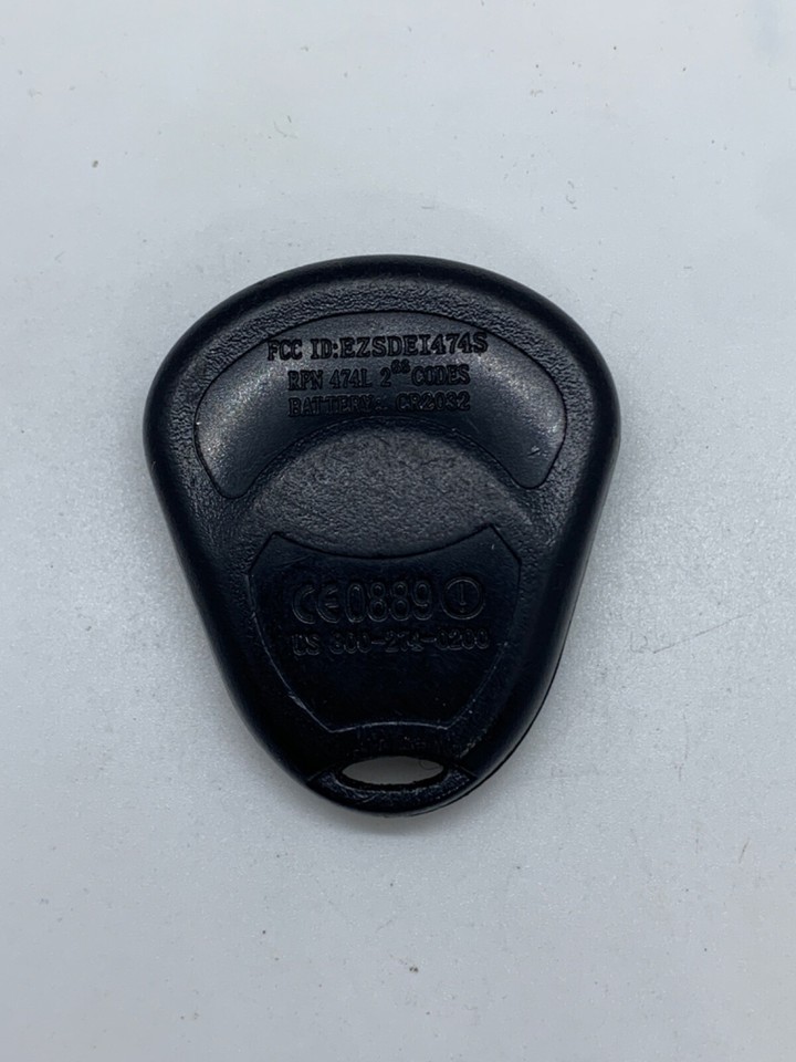 Avital EZSDEI474S 474L Remote Alarm Keyless Entry Key Fob TESTED 8162 ...