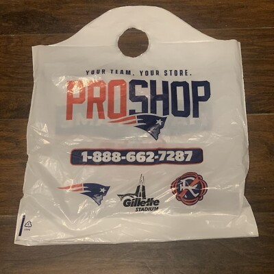 New England Patriots Revolution Patriots Pro Shop Hall of Fame Plastic ...