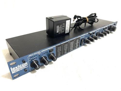 LEXICON MX200 DUAL REVERB MULTI-EFFECTS PROCESSOR Fully Working Free Shipping | eBay