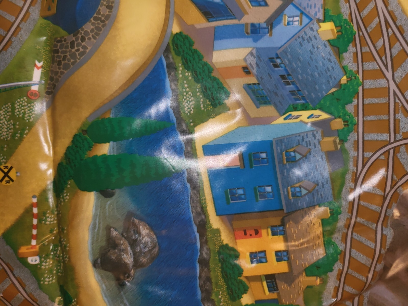 Thomas & Friends Padded Play Mat Sounds of Sodor, 14 Sounds, Clean and ...