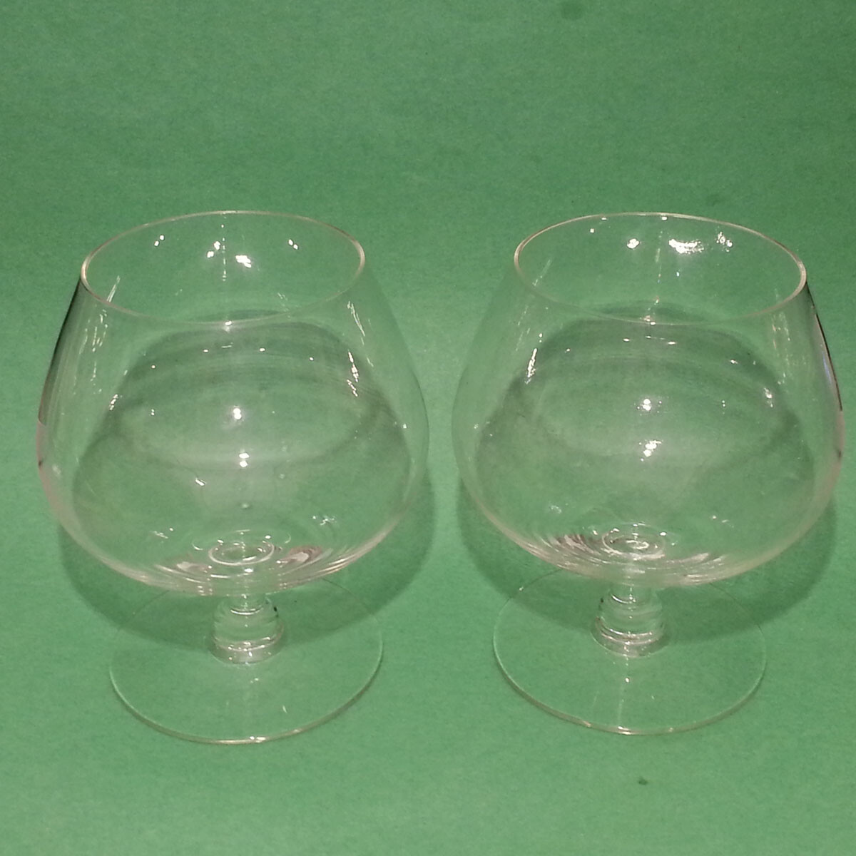 12 oz Cognac Brandy Crystal Snifter 4" tall 2.5" opening, Pair | eBay