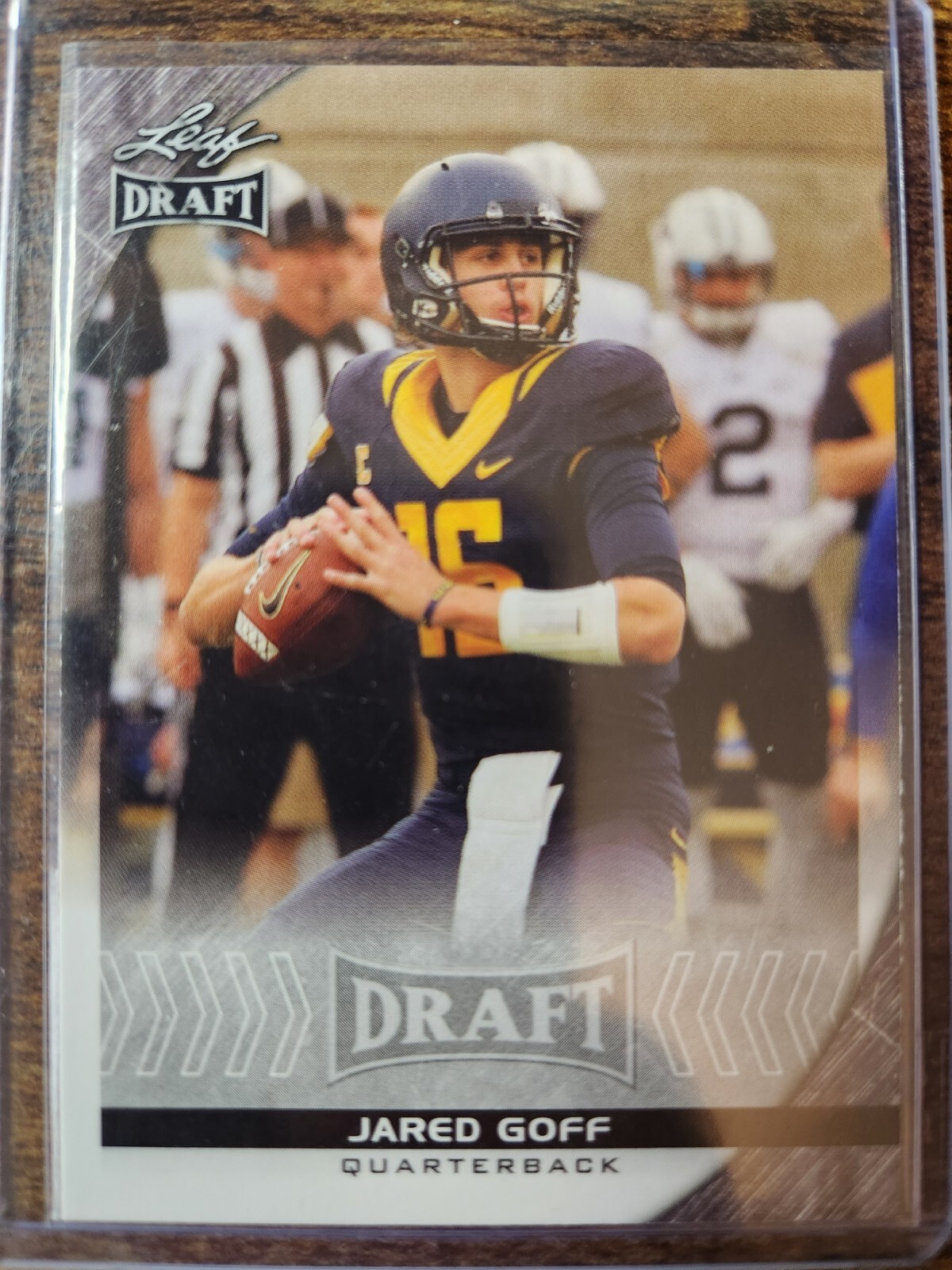 2016 Leaf Draft Jared Goff Rookie RC #36 California Detroit Lions Rams ...
