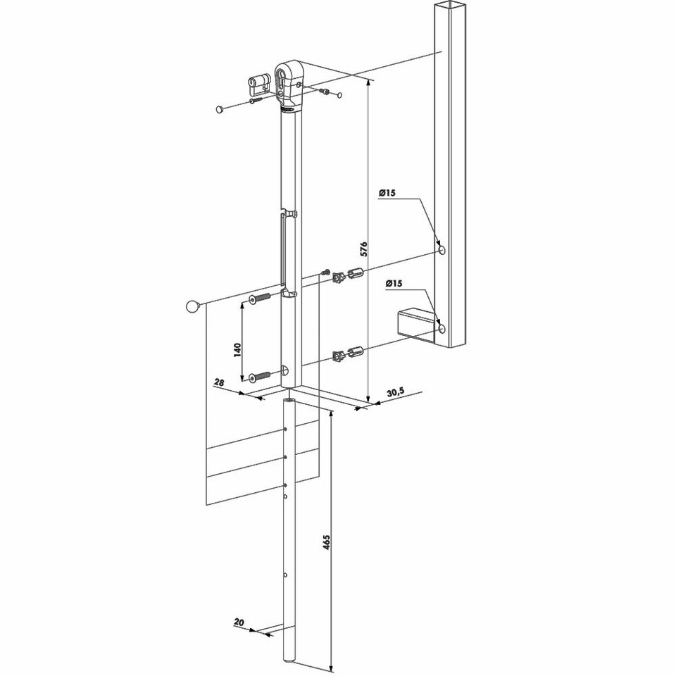 Locinox Keydrop Lockable Drop Bolt (KEYDROP-9005) | eBay