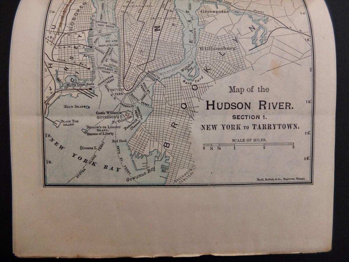 Hudson River World Map