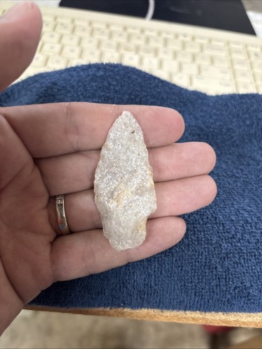 Authentic Native American Quartz Arrowhead from SW Georgia 1500+ yrs Old | eBay