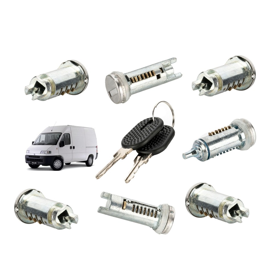 Lock Cylinder Kit Door Lock for Boxer Ducato Jumper 1994 to 2002 | eBay UK