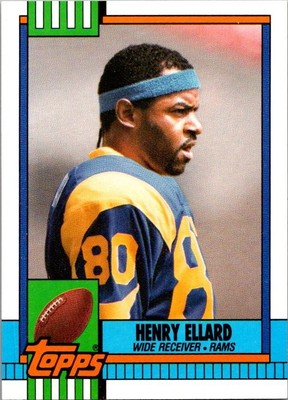 1990 Topps #72b Henry Ellard | eBay