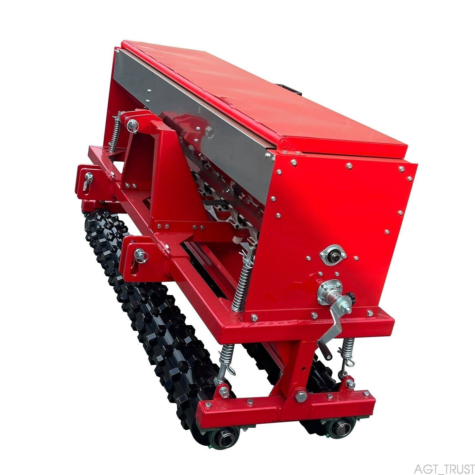 Red No Till Seed Drill Seeder Planter 70in 3-Point Hitch Tractor ...