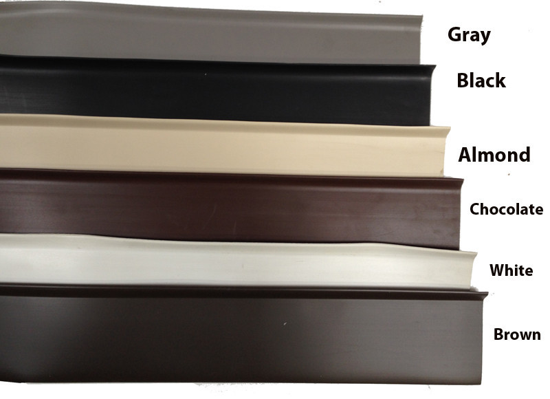 Johnsonite and Burke Mercer Vinyl Wall Base 4" x 4ft - 5 piece | eBay