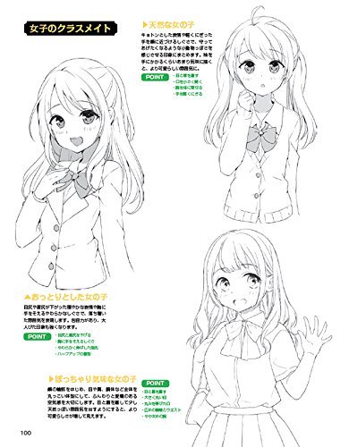How to Draw Different Personality Character Types Japan Anime Manga Art ...