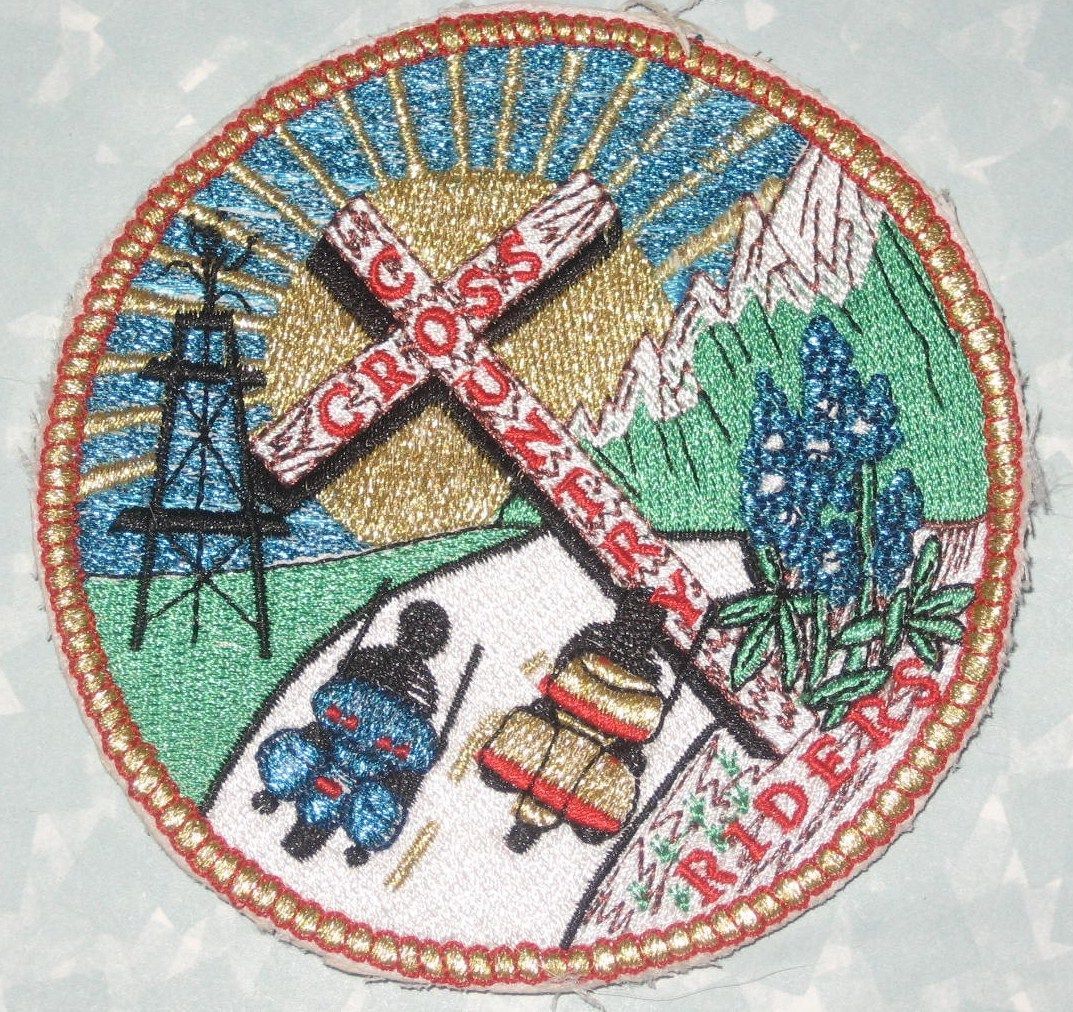 Cross Country Riders Patch - Motorcycle - Biker | eBay