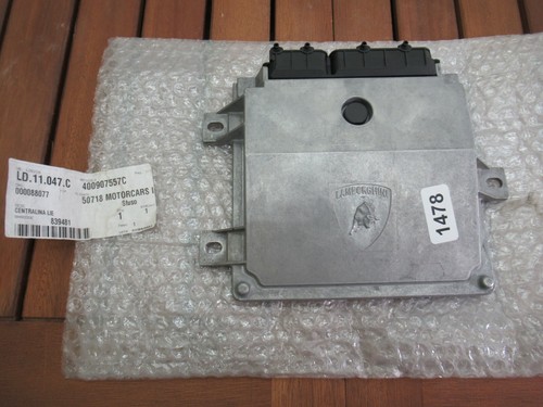 2004 LAMBORGHINI GALLARDO 5.0L ENGINE BRAIN COMPUTER CONTROL MODULE ECU ...