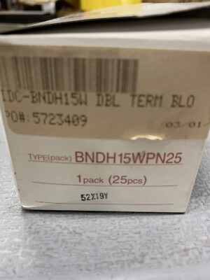 BNDH15WPN25 Pan Block Terminal | eBay