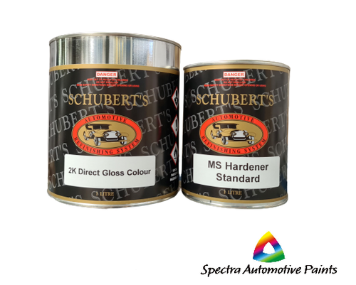 Schuberts LDV Colour Codes 2LT 2K Direct Gloss & 1LT MS Hardener. Auto ...