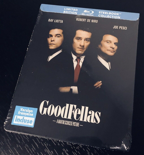 Goodfellas BLU-RAY LIMITED EDITION STEELBOOK ***NEW*** OOP 883929176533 ...