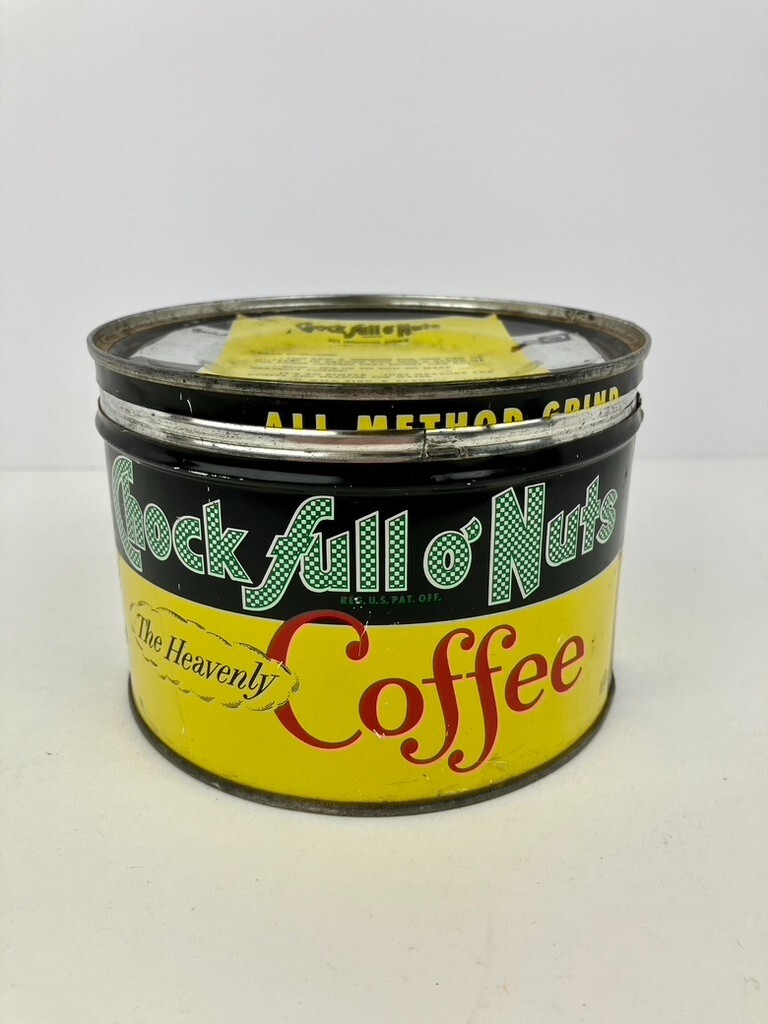 Chock Full O'Nuts Coffee Tin, New York, 1 lb tin, empty | eBay