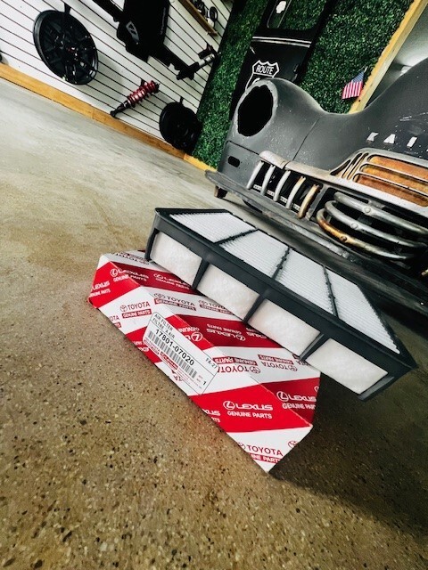 (1) TOYOTA OEM FACTORY AIR FILTER 1995-2004 TACOMA V6 17801-07020 | eBay