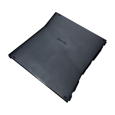 Microsoft Xbox 360 S Slim X820119 Bottom Case Housing Cover Matte Black ...