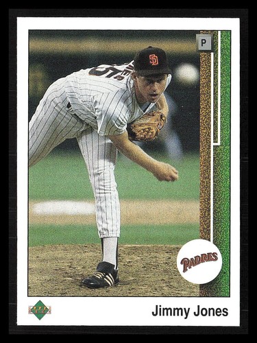 Jimmy Jones 1989 Upper Deck #286 San Diego Padres | eBay