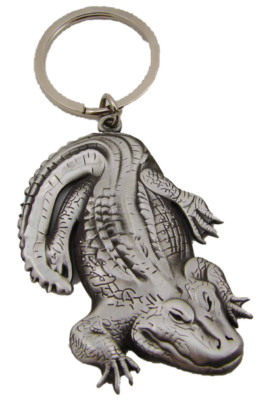 Pewter Alligator Key Ring | eBay