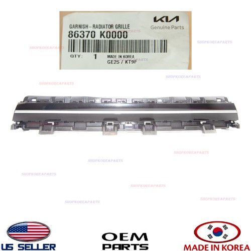 Genuine Front Bumper Radiator Upper Garnish OEM Kia Soul 2020-2022 ...