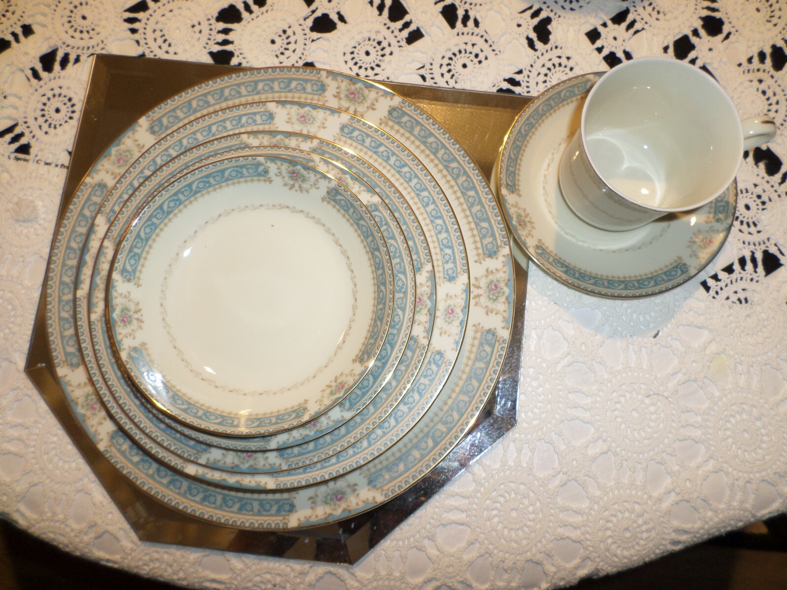 56 Pc Service for 8 Place Setting Mikasa Lexington Fine Ivory China ...