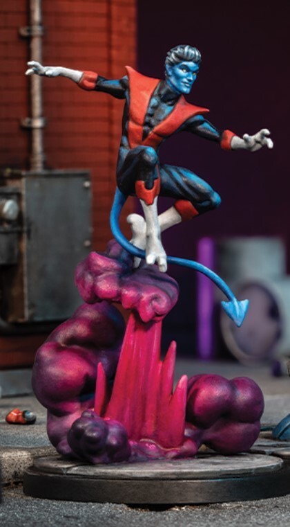 Nightcrawler, character card + base Marvel Crisis Protocol X-Men | eBay