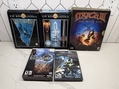 Vintage PC Game Lot - Ultima VII - Myth III - Noctropolis - Defense ...