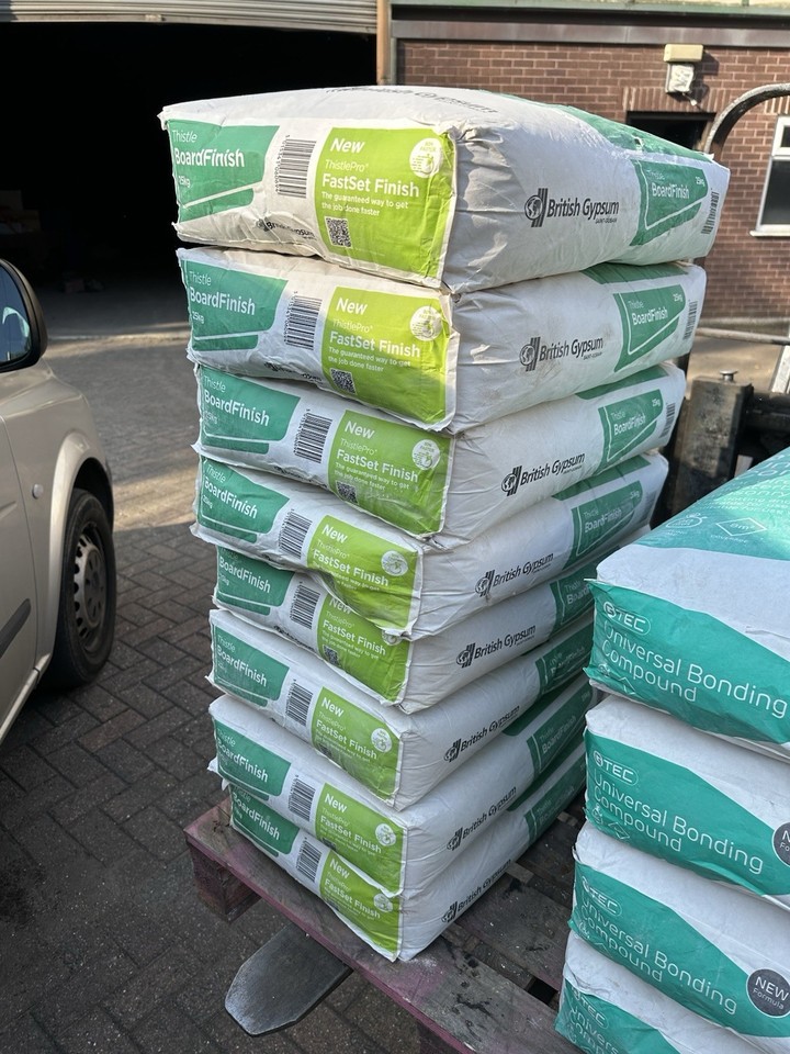 Thistle 25kg Board finish plaster. | eBay UK
