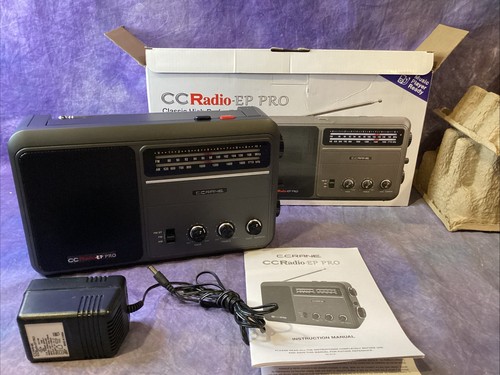 NIB C. Crane Radio - EP PRO AM FM Portable Radio | eBay