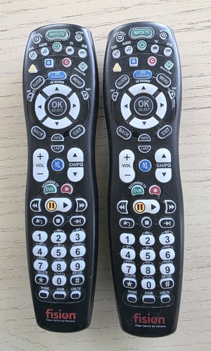 Fision 2025B2-BB Hotwire Fiber Optic Cable TV Remote Control Black | eBay