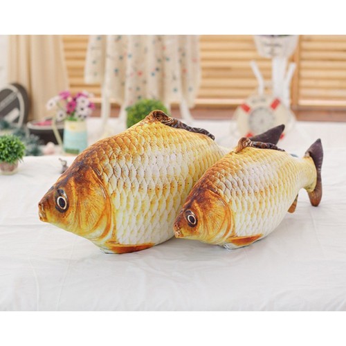 3 D Decorative Pillow Stuffed Toy Fish Plush Animal Pillows Animals ...
