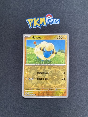 Pokémon TCG Mareep Scarlet & Violet Base Set 066/198 Reverse Holo ...