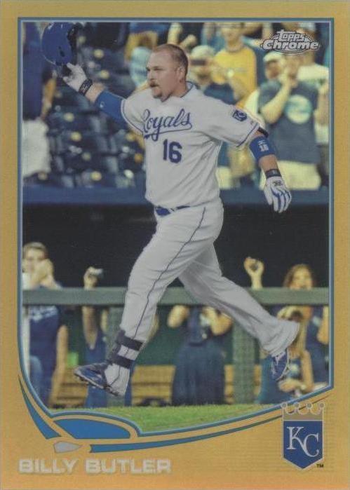 2013 Topps Chrome - Billy Butler #44 Gold Refractor /50 for sale online ...