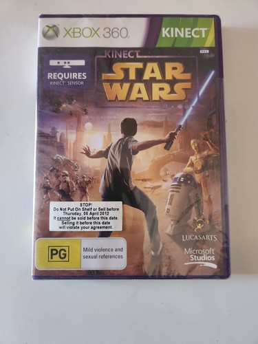 XBox 360 Game Star Wars Kinect Brand New Still Factory Sealed In ...