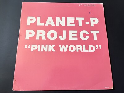 Planet-P Project~Pink World~NM Pink Vinyl~Promo~Tony Carey~Quick ...