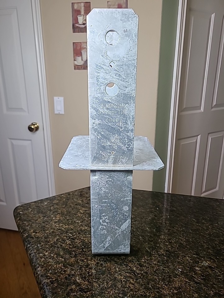 Simpson Strong-Tie CB88HDG 8 x 8 Column Base HDG HOT DIPPED GALVANIZED ...