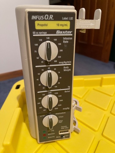 Bard Baxter Infuse OR Syringe Pump | eBay