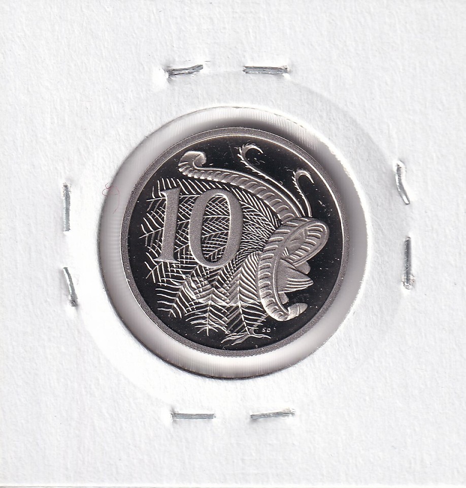 AUSTRALIA PROOF: 1994 10 CENT COIN IN 2X2 HOLDER | eBay