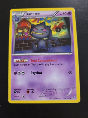 Pokemon TCG Card 2015 Roaring Skies - Banette 31/108 | eBay