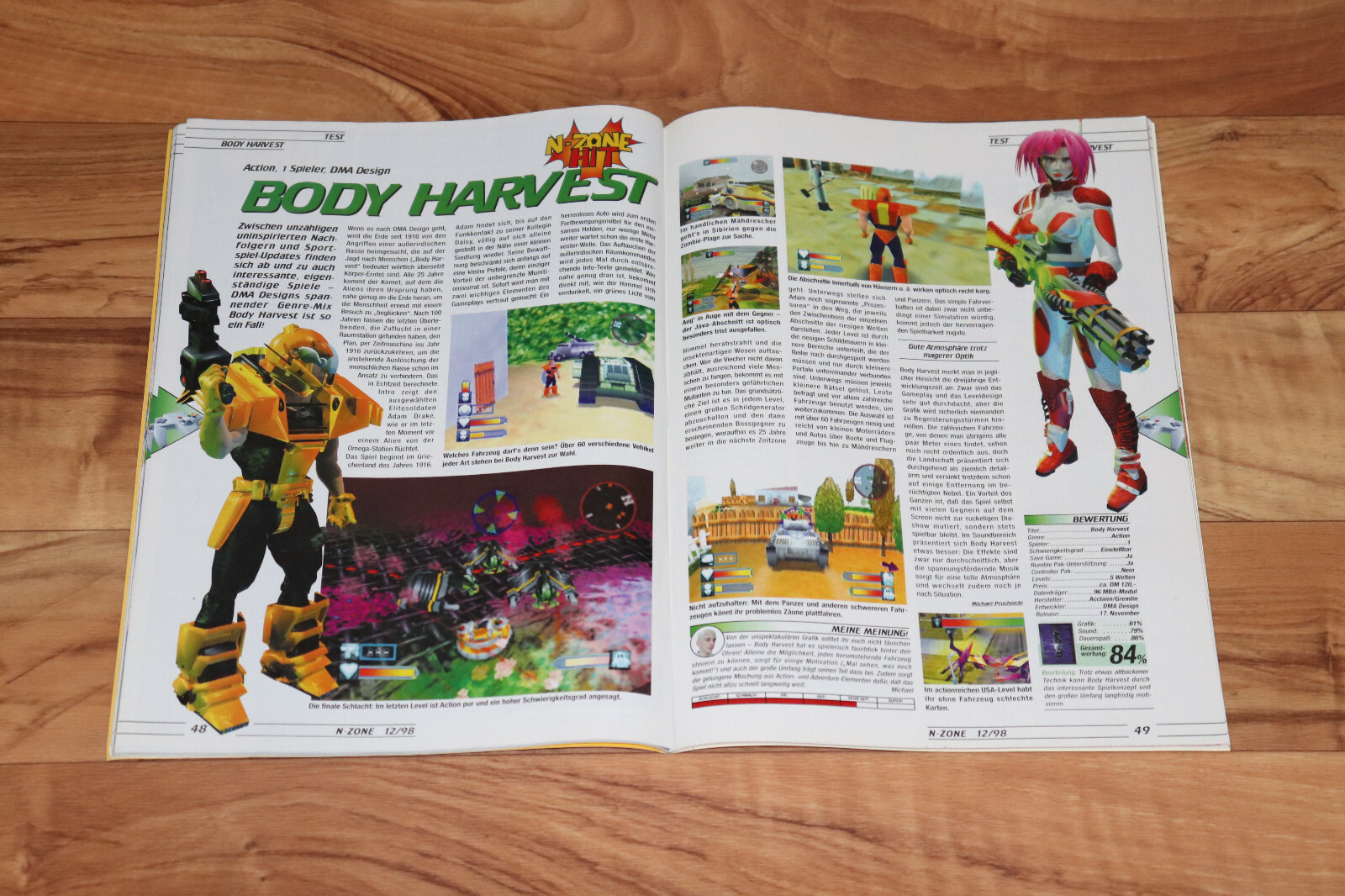 1998 Nintendo 64 Magazine Mario Party Zelda Ocarina of Time Wipeout 64 ...