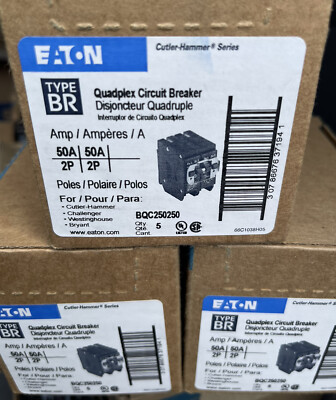 Circuit Breakers - Cutler Hammer Quad Breaker