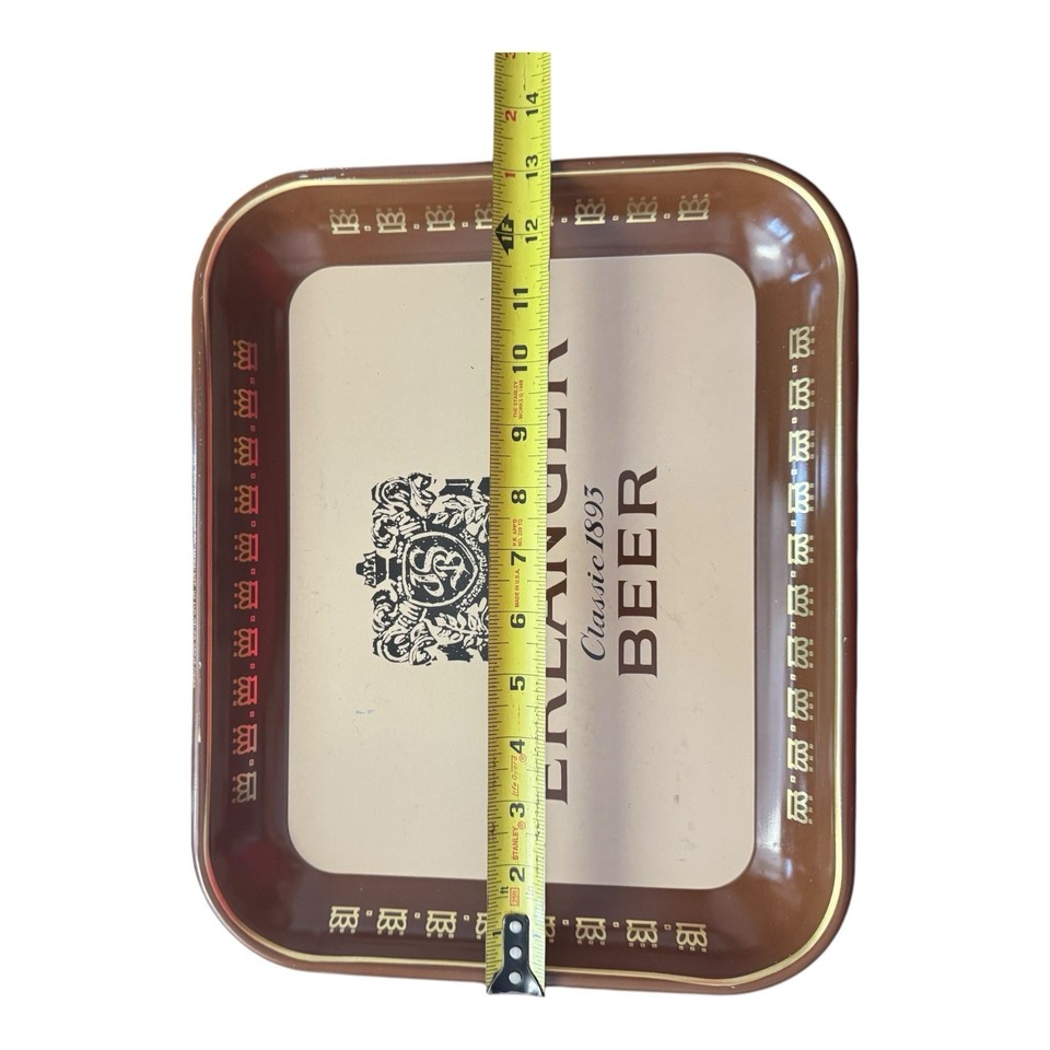 Vintage Erlanger Beer Tray Rectangle Brewery Schlitz Classic 1893 ...