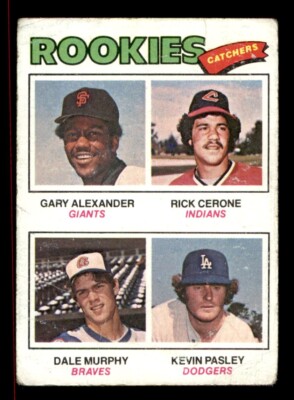 1977 Topps Baseball #476 Rookie Catchers Dale Murphy PR | eBay